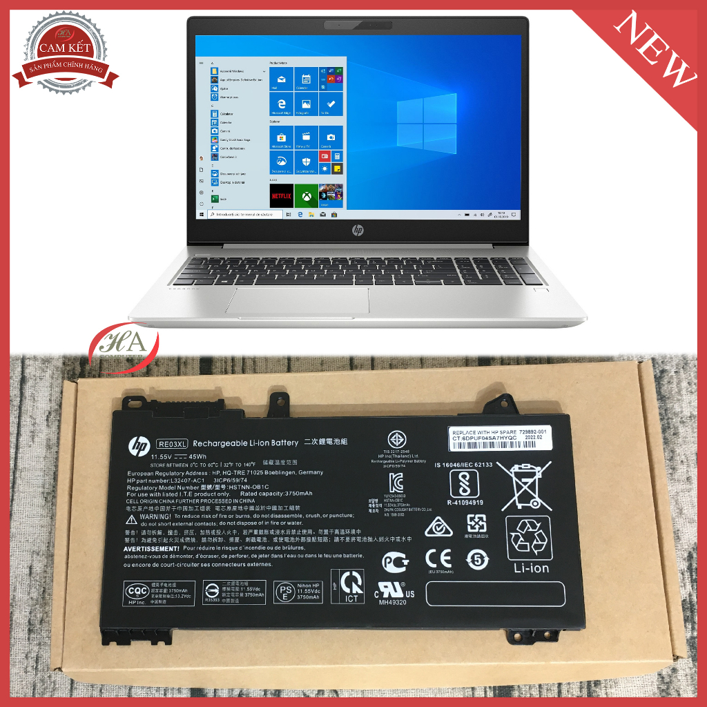 Pin Hp ProBook 450 G7 | Shopee Việt Nam