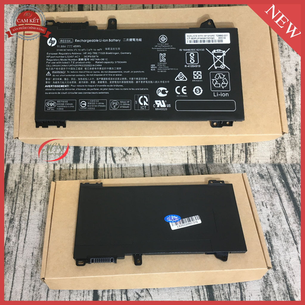 Pin Hp RE03XL | Shopee Việt Nam