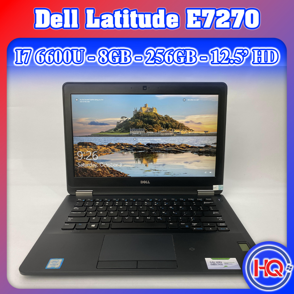 Laptop Dell Latitude E7270 Siêu Mỏng Core i7-6600U, Ram 8GB, SSD 256GB ...