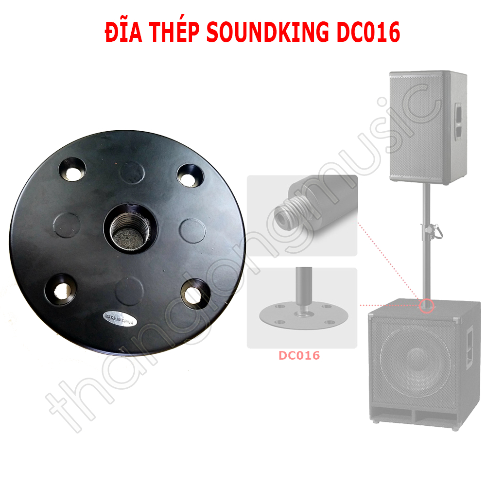 Soundking DC016 – Đĩa thép để chân chống loa sub Soundking DC016 | Shopee Việt Nam