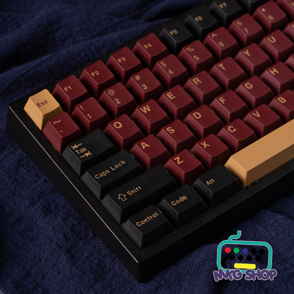 Keycap CMK Samurai đỏ 173 nút bàn phím cơ, cherry profile | Shopee Việt Nam