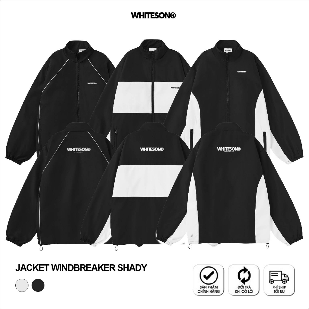 JACKET WINDBREAKER SHADY | Shopee Việt Nam
