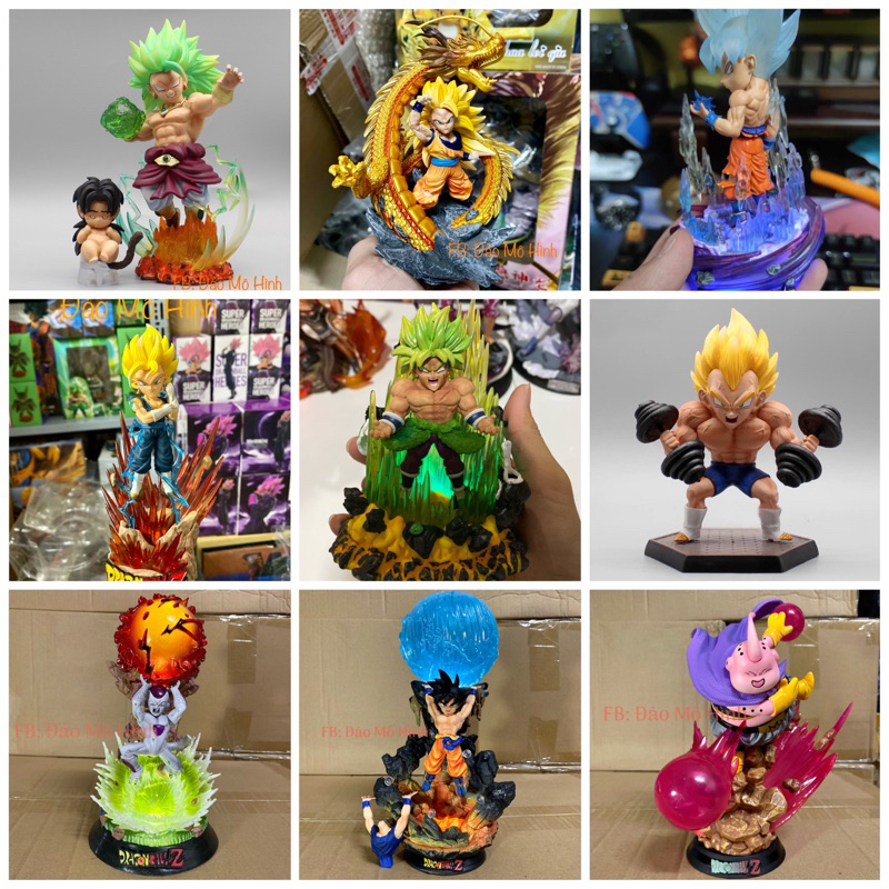 [HÀNG SẴN] Mô Hình Dragon Ball, Goku, Vegeta, Vegito, Broly, Mabu ...