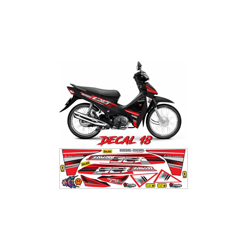 Tem 125i wave 50-100-110, Tem 3 lớp chống bay màu bảo hành 1-1 trong 3 ...