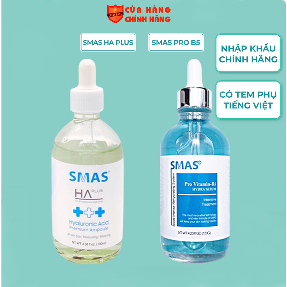 Serum HA Plus & Pro Vitamin B5 SMAS chuyên cấp ẩm và phục hồi da ...