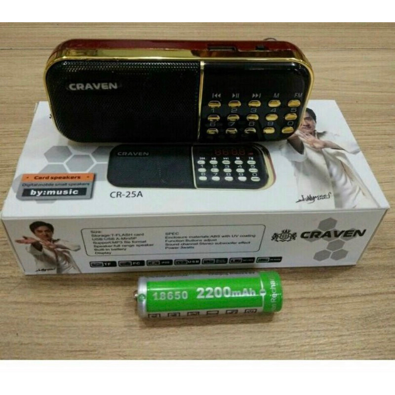 Loa FM CR-25A | Shopee Việt Nam