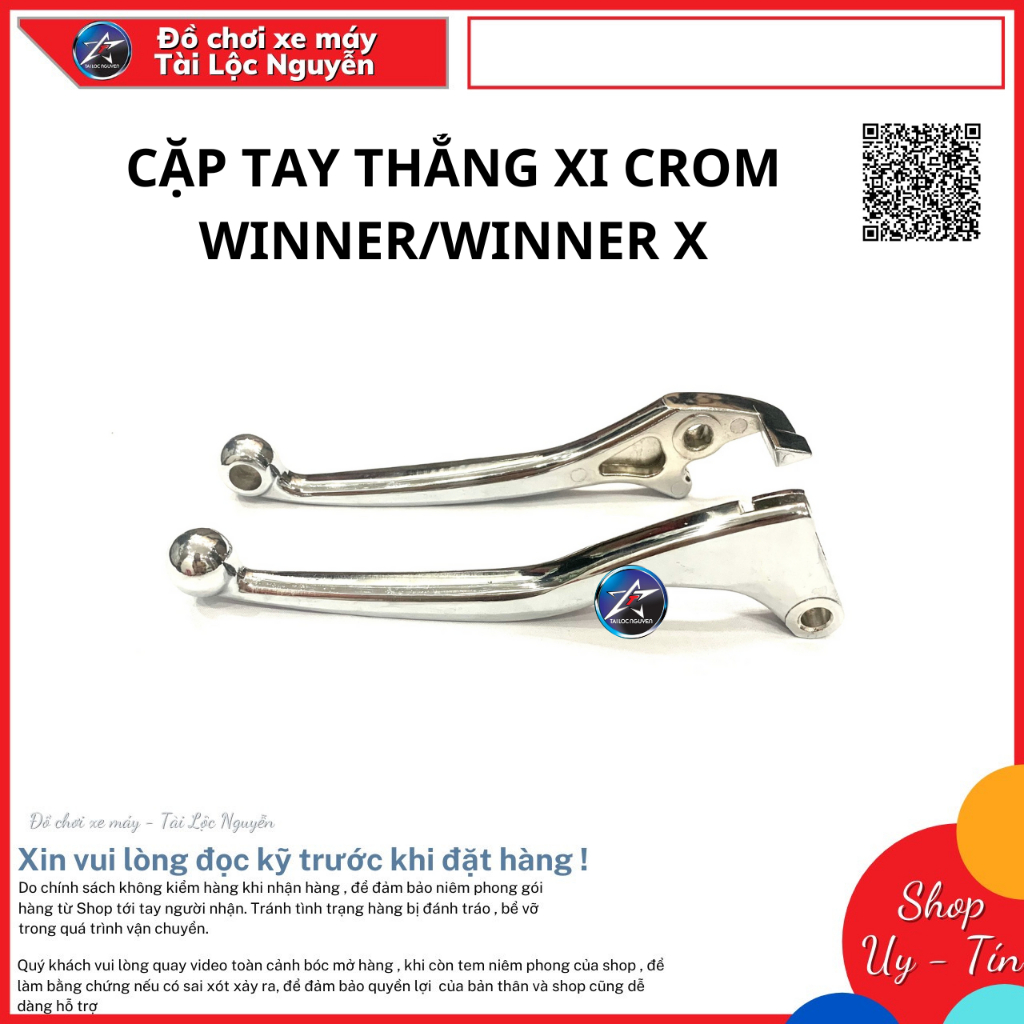 CẶP TAY THẮNG XIKEN (XI CROM) DÀNH CHO XE WINNER/WINNER X | Shopee Việt Nam