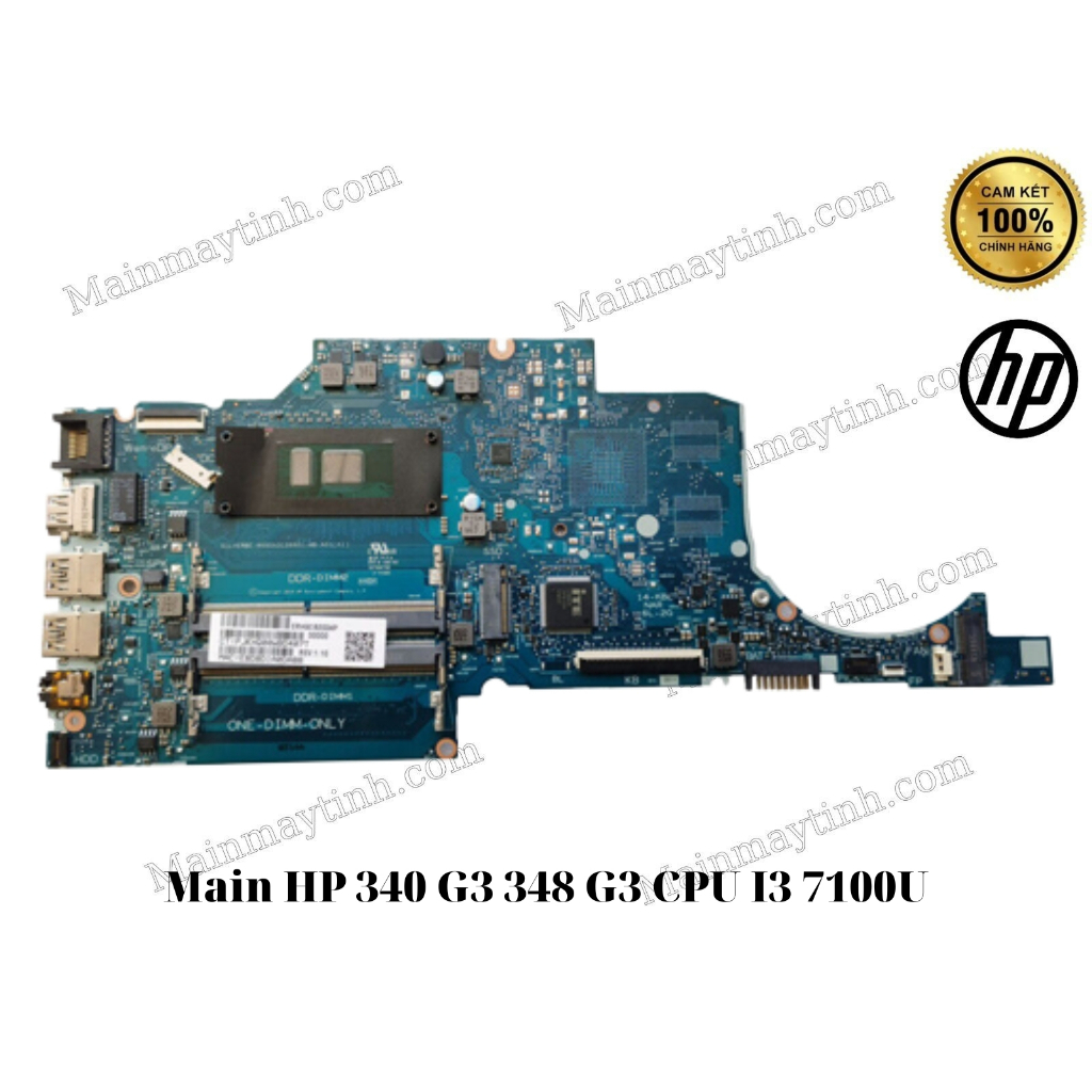 Main HP 340 G3 348 G3 CPU I3 7100U | Shopee Việt Nam