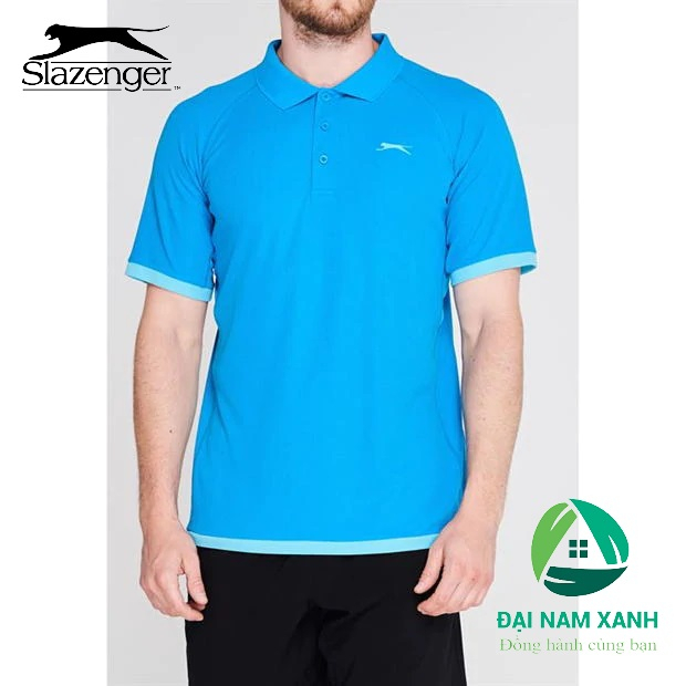 Áo thun Polo nam Slazenger Court size châu Âu (màu Blue) | Shopee Việt Nam