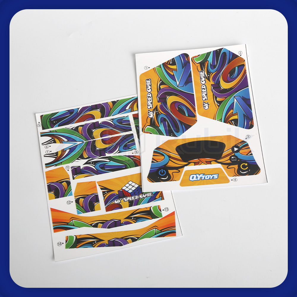 [ Phụ Kiện Rubik] Sticker Dán Trang Trí Đồng Hồ Bấm Giờ Qiyi Timer ...