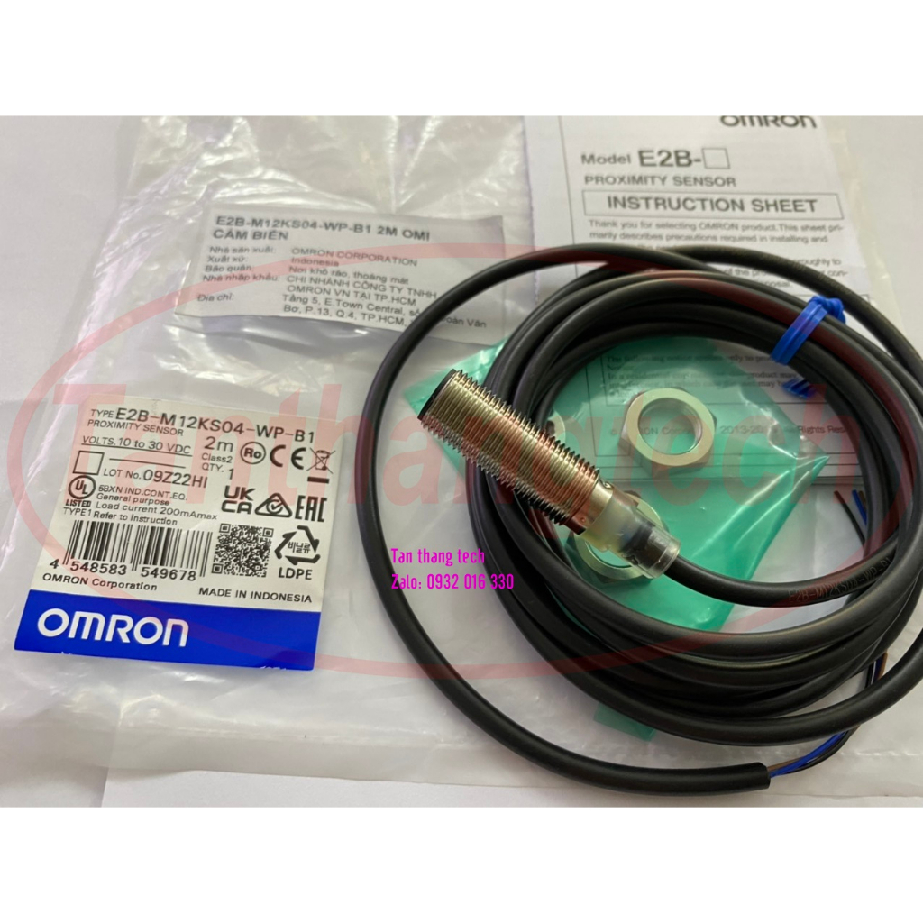 E2B-M12KS04-WP-B1 2M OMI Cảm biến- Hàng Chính Hãng Omron | Shopee Việt Nam