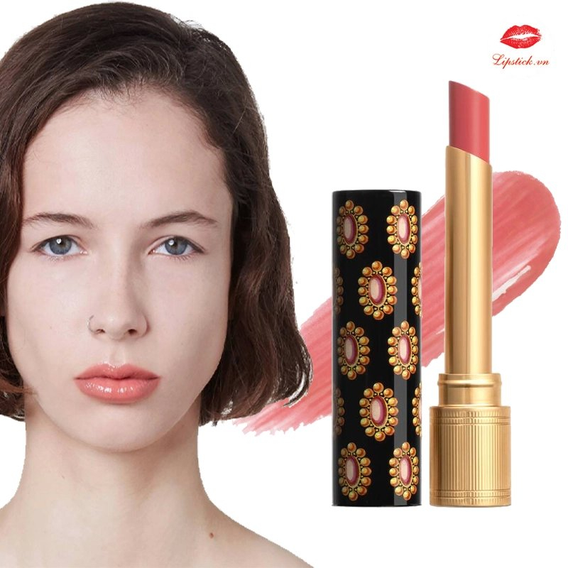 Son Gucci 505 Janet Rust, Son Gucci chính hãng Rouge Liquid Matte ...