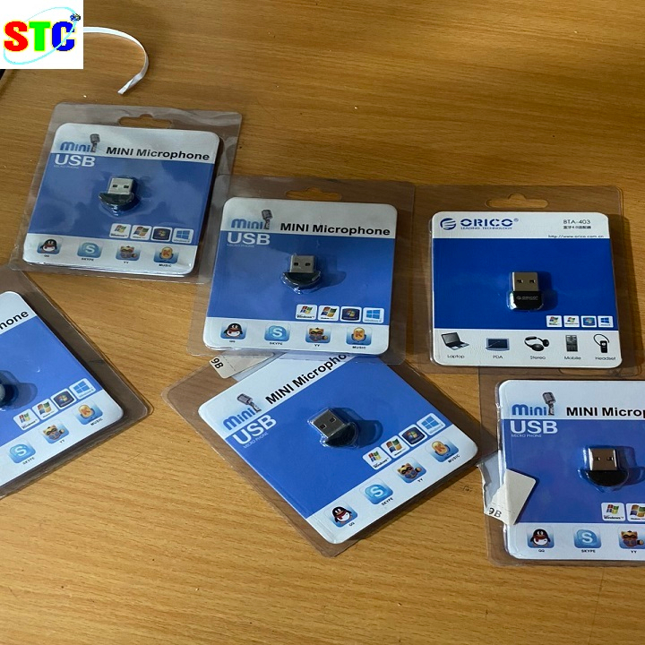 Micro (microphone) USB dùng cho máy tính, Laptop - mic không dây tiện ...