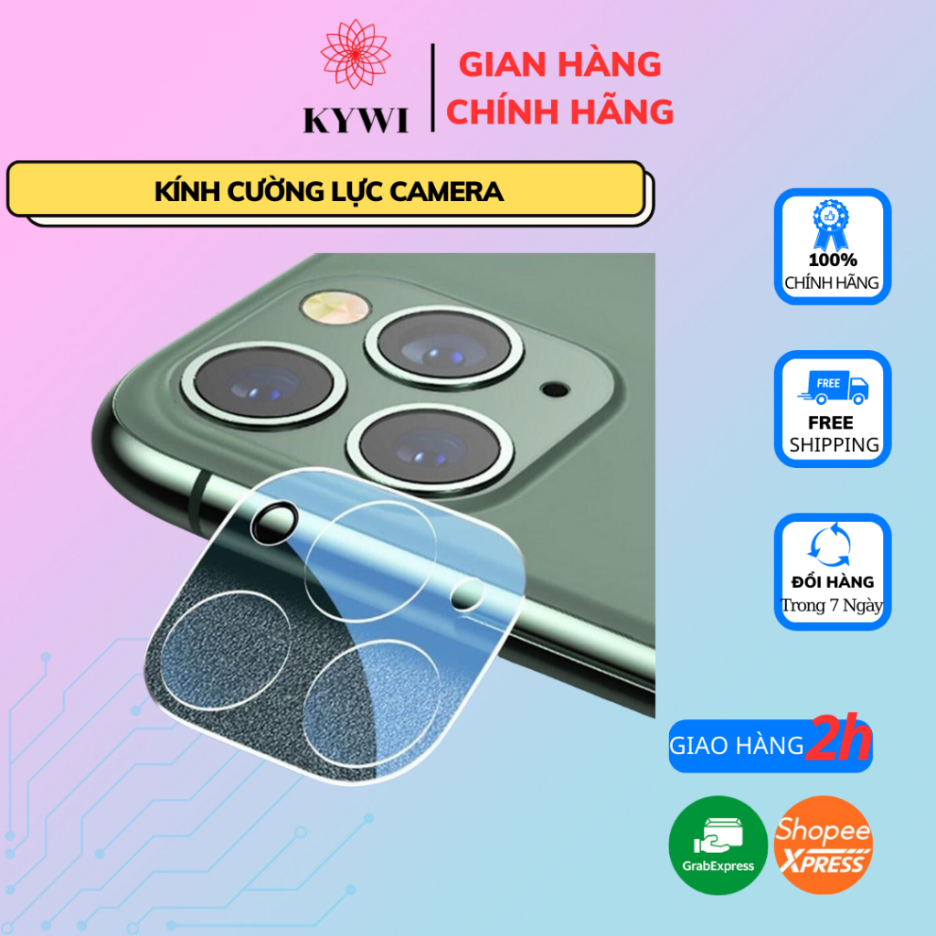 [Rẻ Vô Địch] Kính Cường Lực Camera Các Dòng Máy 7Plus/ 8Plus/ X/ Xs ...