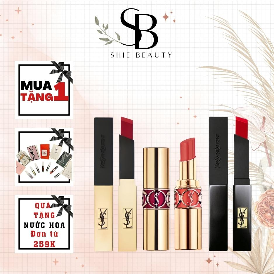 Son YSL Shine Rouge Voulupte Shine full size 3.2G, Son dưỡng YSL Hàng Chính Hãng | Shopee Việt Nam