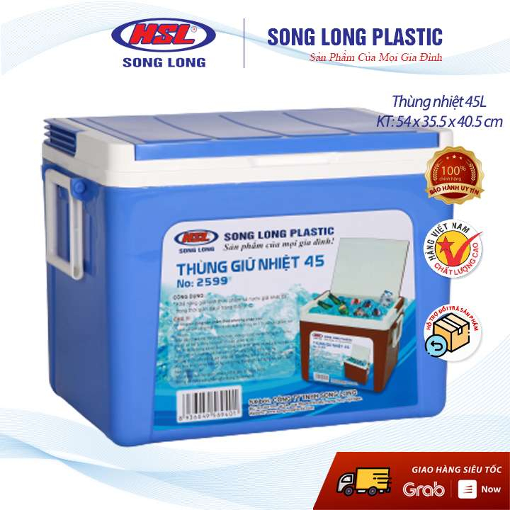 Thùng đá, thùng giữ nhiệt 45L Song Long | Shopee Việt Nam
