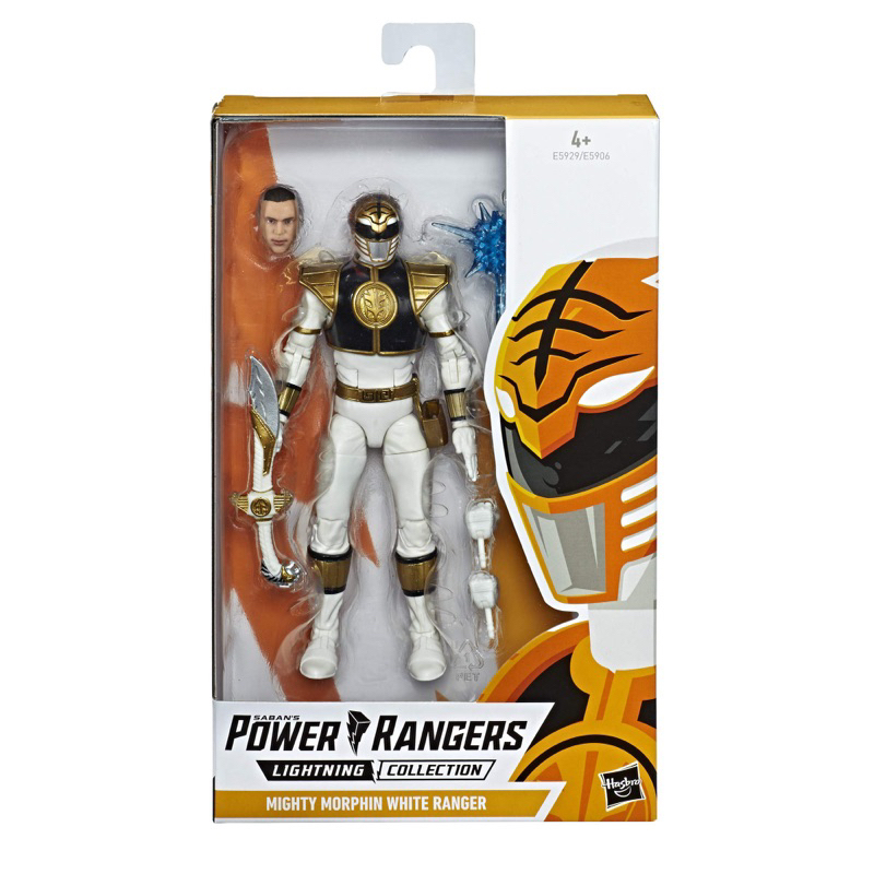 Mô hình Hasbro chính hãng - White Ranger Mighty Morphin | Shopee Việt Nam