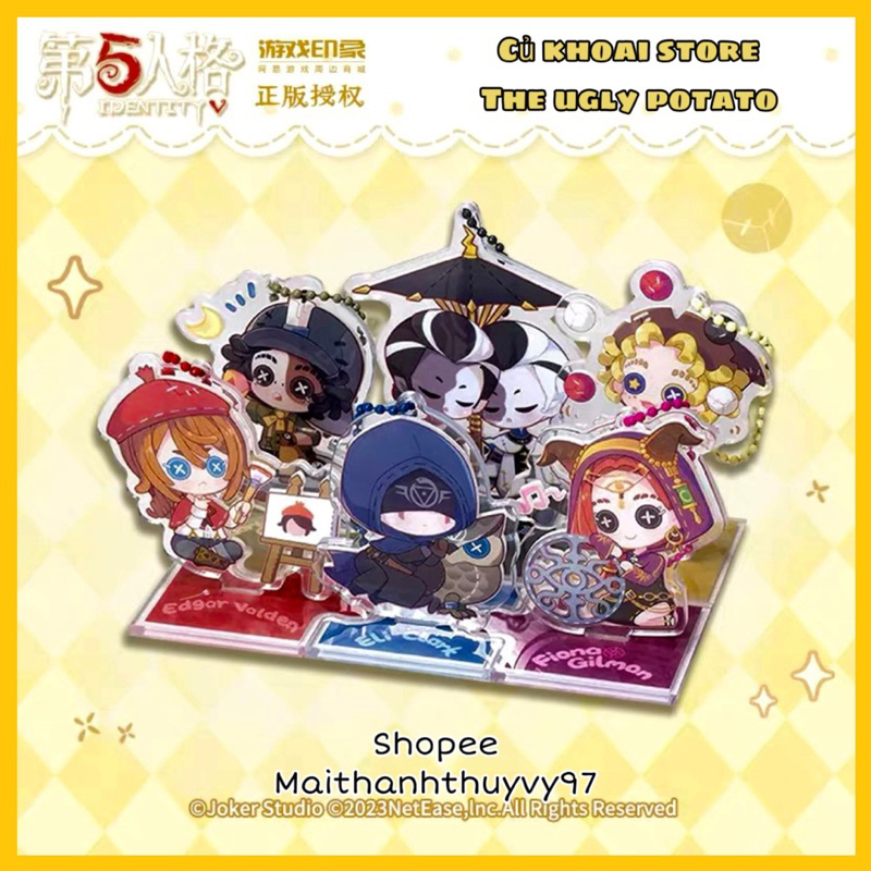 Mini Standee xếp hình nhân vật Identity V chính hãng NetEase | Shopee ...