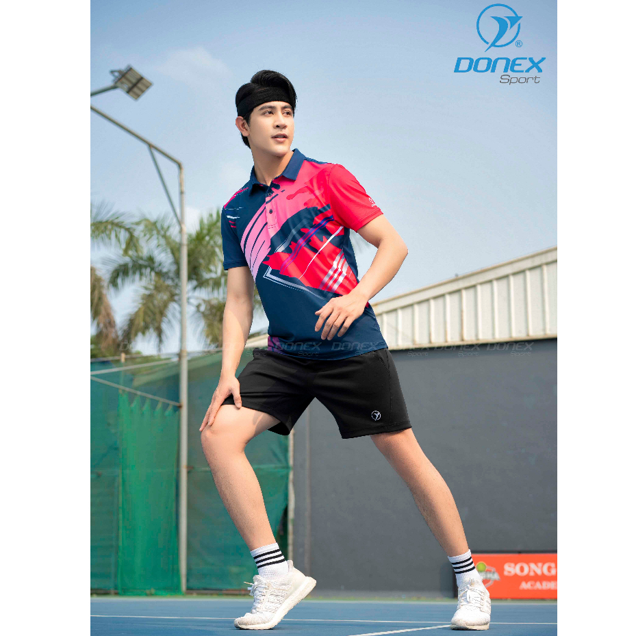 Bộ Quần Áo Cầu Lông Nam Donex Sport Vải Poly Giãn 4 Chiều, Phong Cách ...