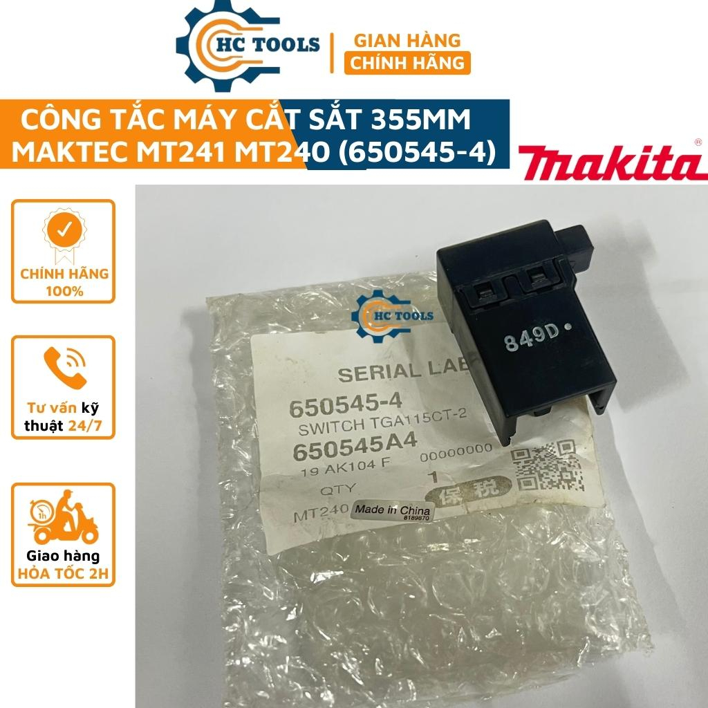 Công tắc máy cắt sắt 355mm Maktec MT241 MT240 và máy chà nhám tăng MT940 M9400 (650545-4) chính ...
