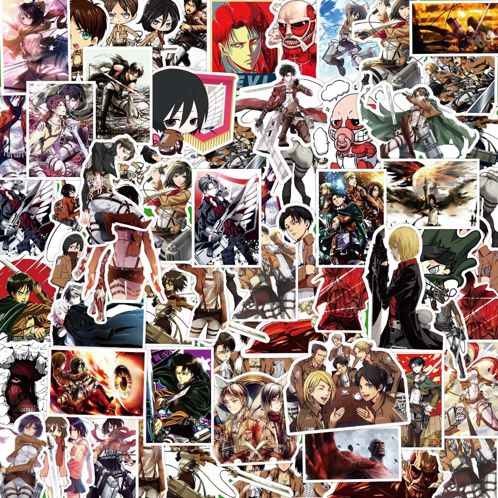 [20 mẫu] Stickers Anime PVC Chống Nước - Trang Trí Sổ Tay Điện Thoại ...