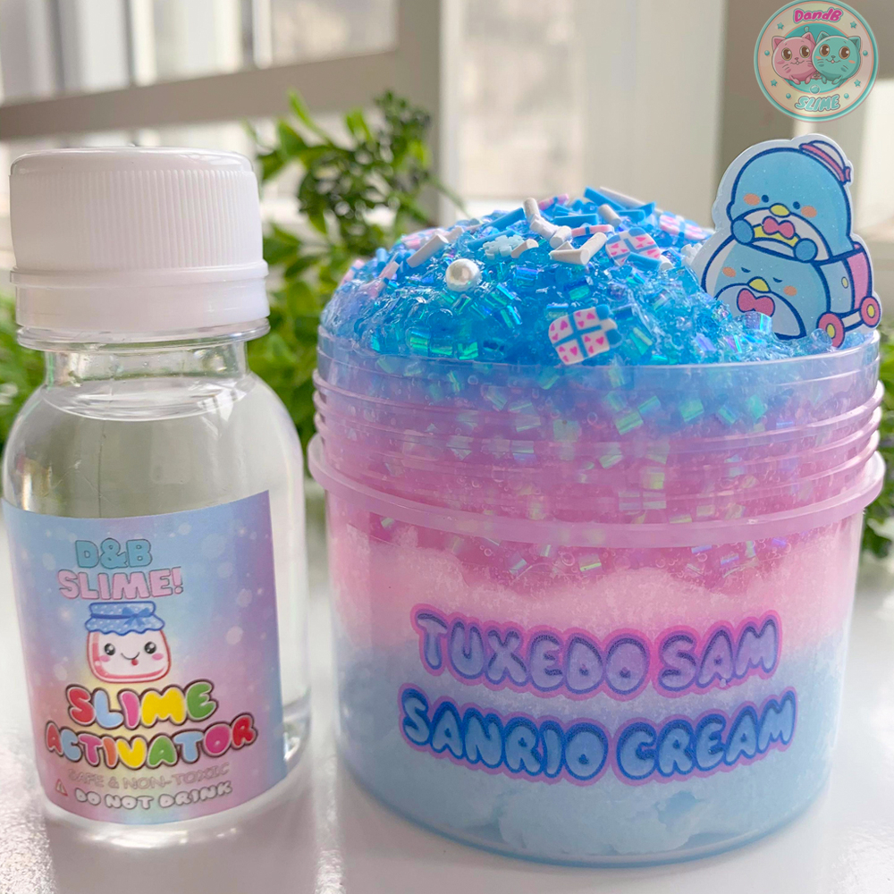 DIY Slime Tuxedo Sam Mix Bingsu/Cloud, Slime Việt Nam Hàng Handmade ...