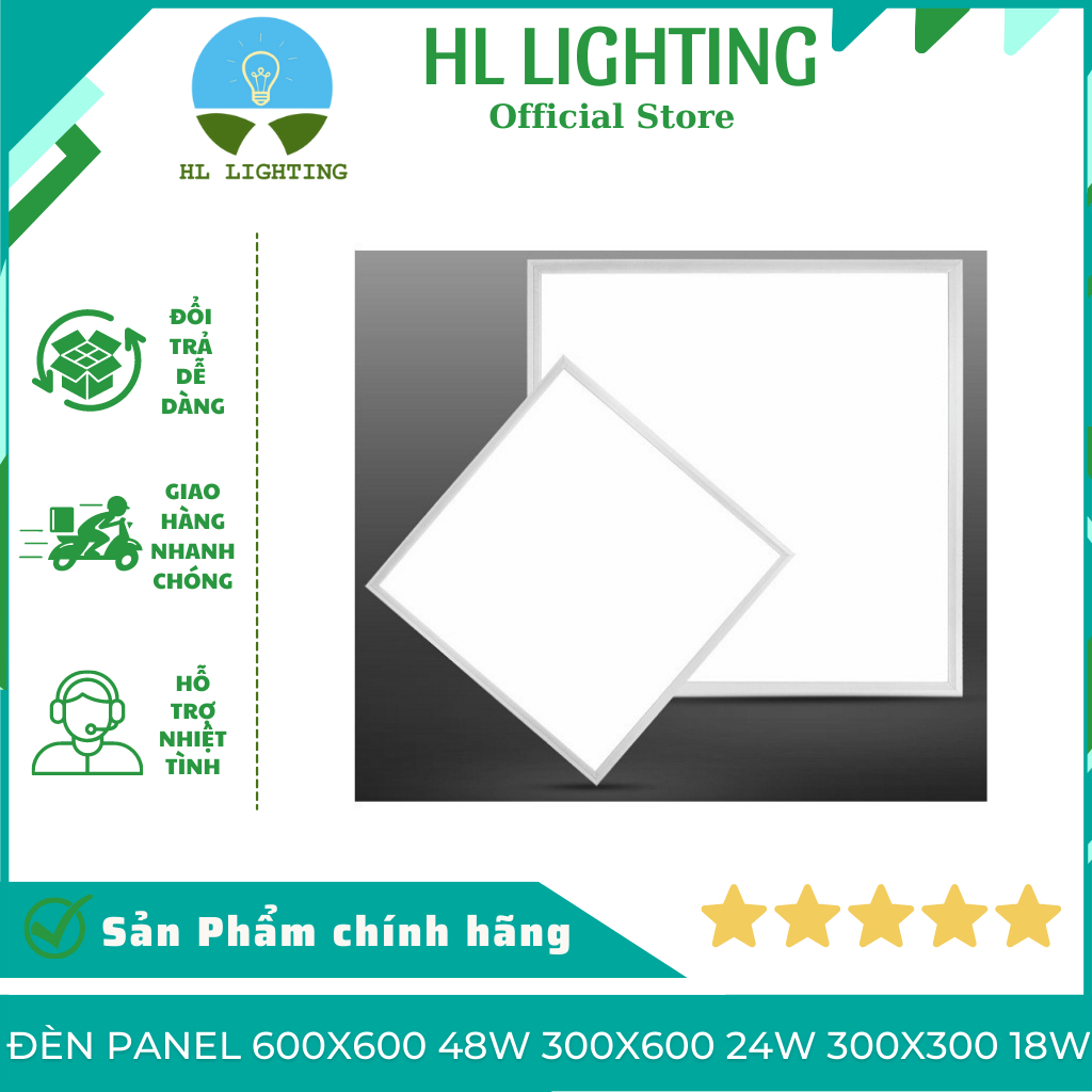 Đèn Panel 600x600 48w 300x600 24w 300x300 18w đèn led âm trần siêu sáng ...