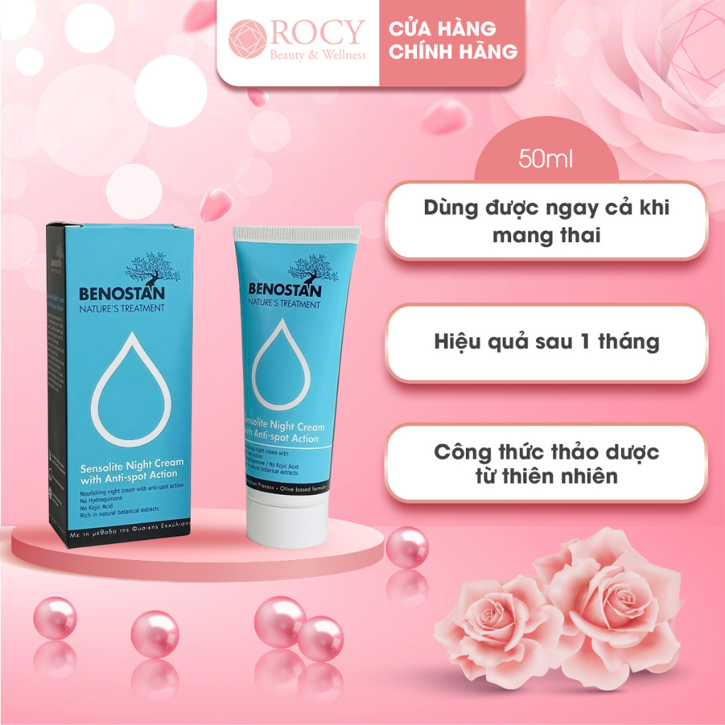 Kem Nám BENOSTAN CLEAR SKIN CREAM - Hỗ Trợ Xóa Mờ Nám Da, Tàn Nhang Lâu ...