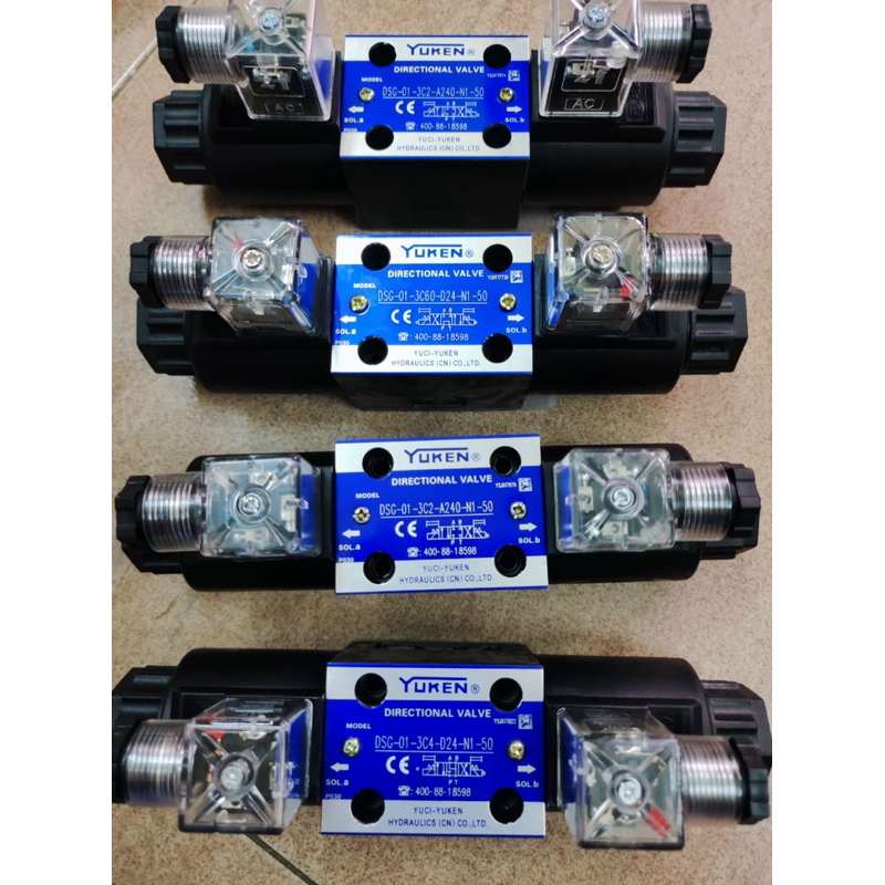 Van Thuỷ Lực Yuken size 01 DSG-01/3C2/3C3/3C4/3C6 điện áp 220V và 24V | Shopee Việt Nam