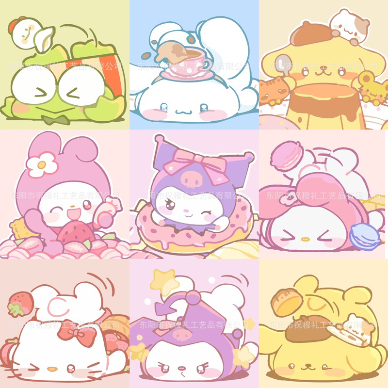 Tranh số hoá sơn dầu tranh tô màu theo số 20x20cm kèm bộ màu và cọ vẽ ...