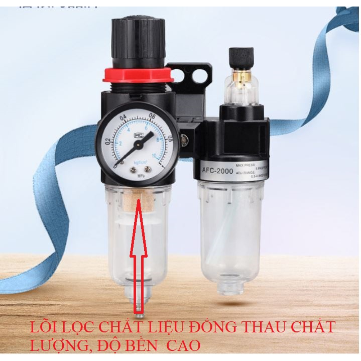 Van điều chỉnh áp suất khí nén lọc khí AR2000, AFR2000 và AFC2000 ...