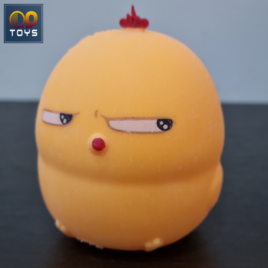 Đồ chơi xả stress đàn hồi gà lườm size nhỏ bé tí siêu cute, đồ chơi bóp dẻo - QQ Shop | Shopee ...