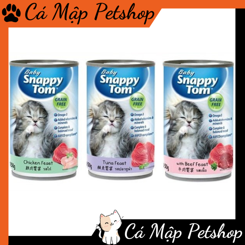 Pate Snappy Tom Kitten, Pate Snappy Tom cho mèo con | Shopee Việt Nam