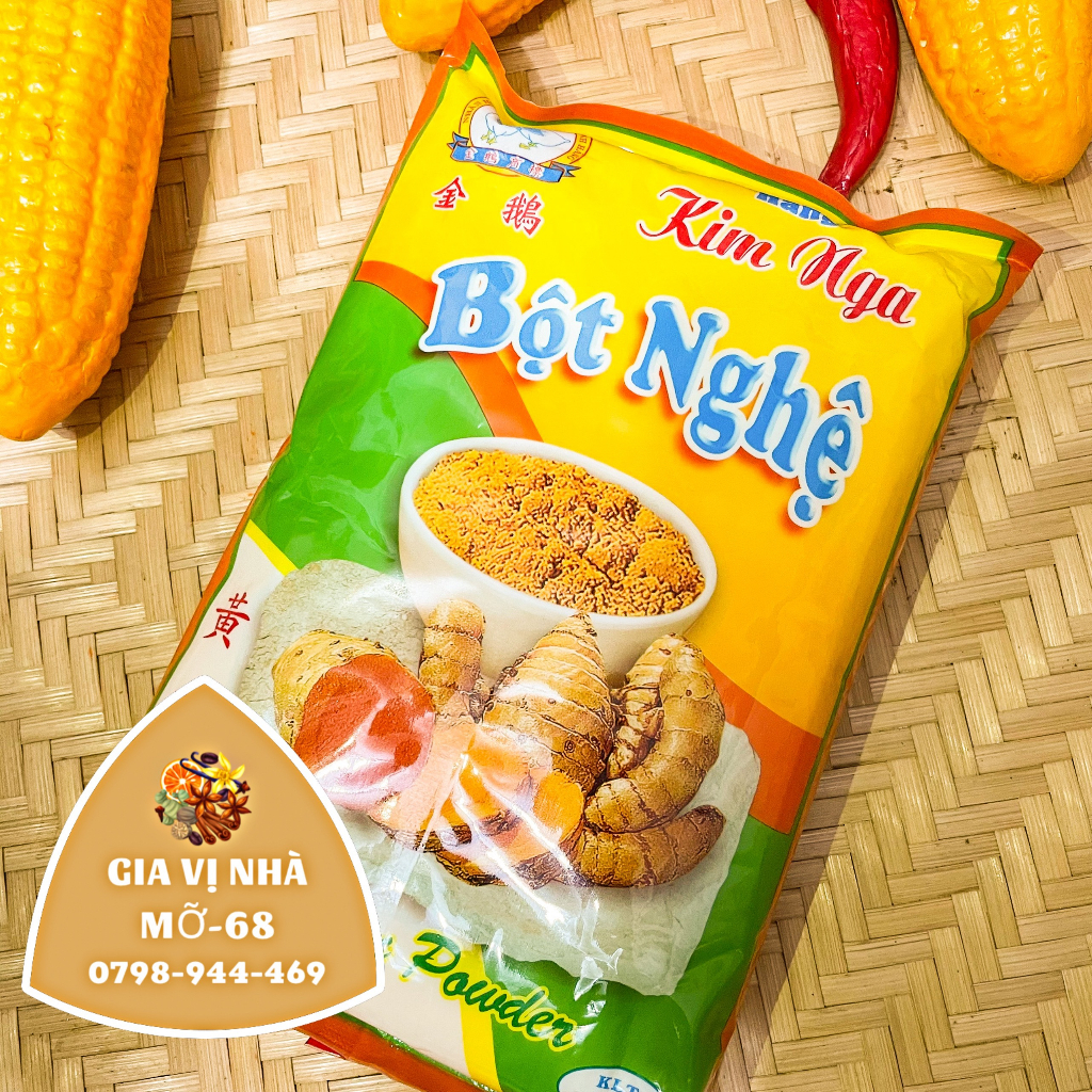 Bột nghệ Kim Nga - gói 500gr | Shopee Việt Nam