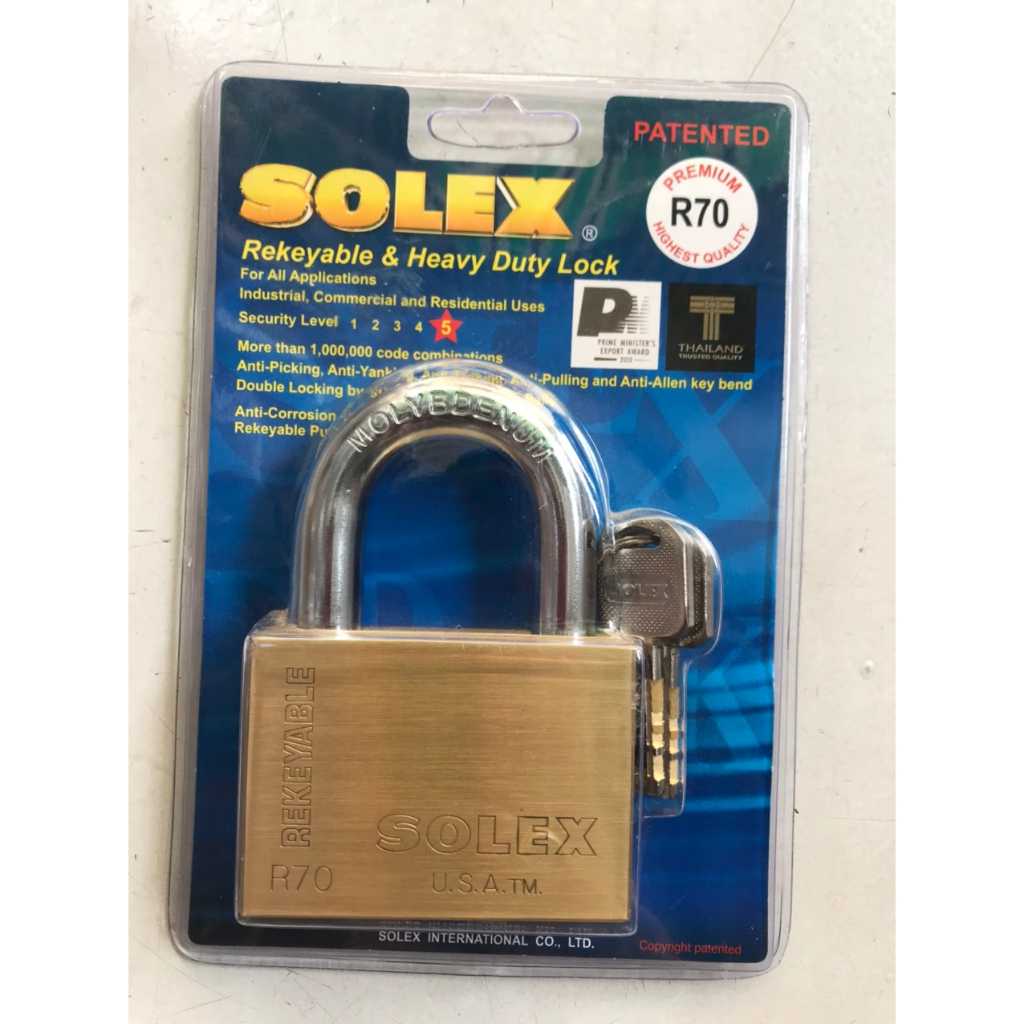{Hỏa Tốc HCM} Ổ KHÓA CAO CẤP SOLEX R50 - R60 - R70 (HÀNG CHÍNH HÃNG ...