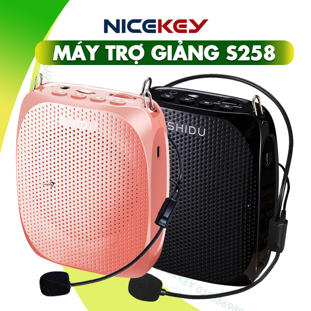 Máy Trợ Giảng Có Dây SHIDU S258, Âm Lượng Lớn 10w, Bảo hành 12 tháng ...