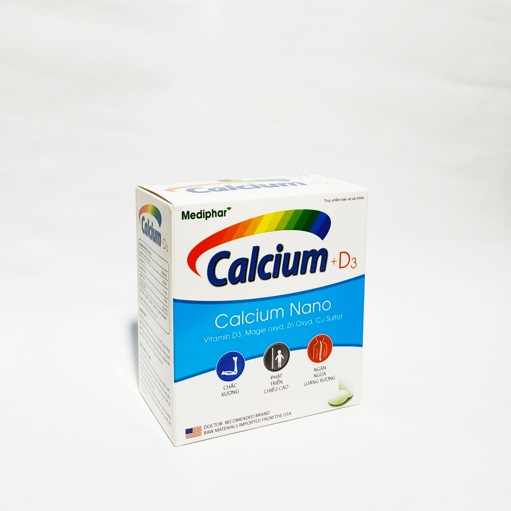 Viên Uống Bổ Sung Canxi Liquid Calcium +D3 - Bổ Sung Canxi Nano Và D3 ...