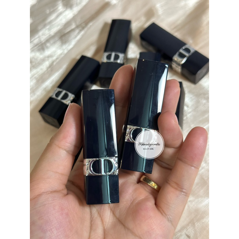 [Sẵn] Son Dior Rouge Velvet 999 - mini unbox | Shopee Việt Nam