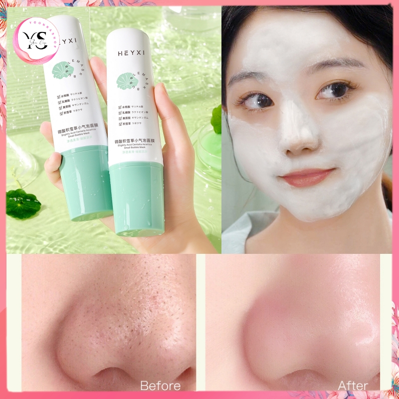 Mặt Nạ Thạch Sủi Bọt HEYXI 100g Sạch Sâu Mụn Đầu Đen Se Khít Lỗ Chân ...