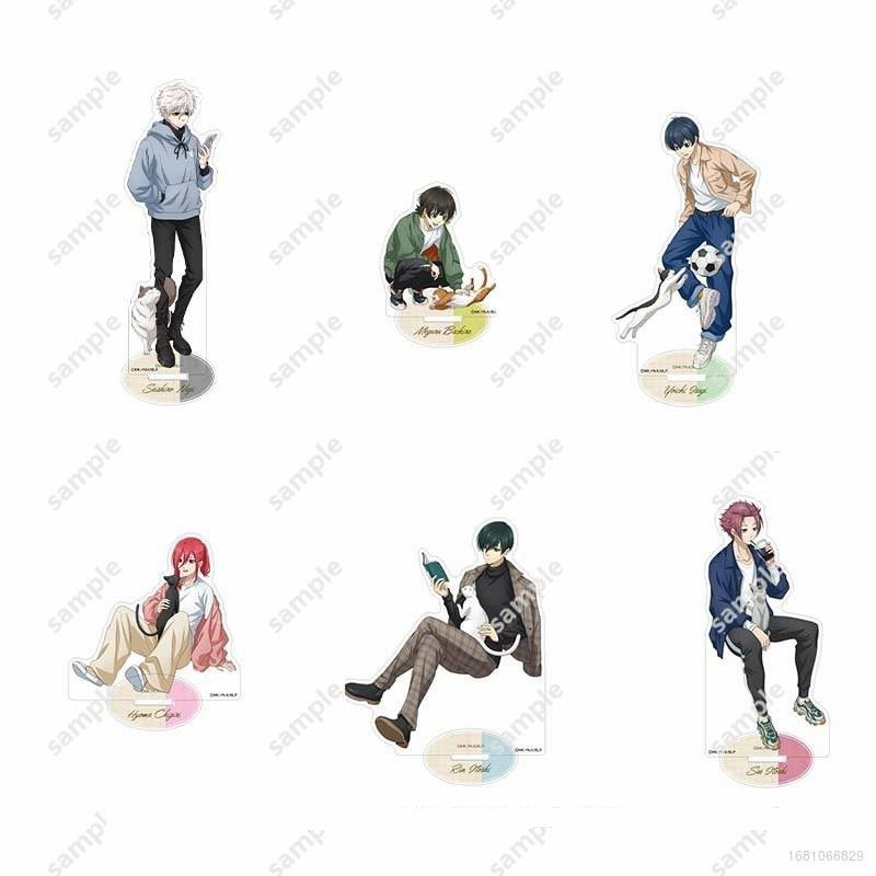 Mô hình Standee BLUE LOCK ver ôm thú cưng anime chibi tượng acrylic ...
