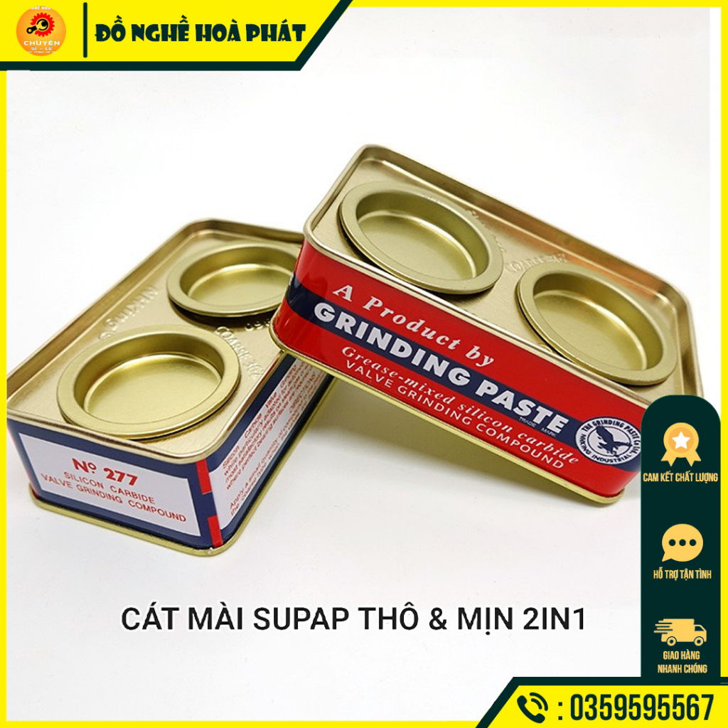 Cát mài Supap Thô & Mịn 2in1.Sửa supap xe máy hiệu quả | Shopee Việt Nam