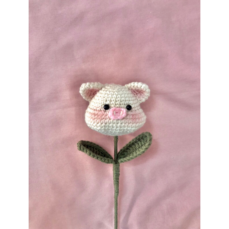 Hoa heo len handmade (ảnh thật tự chụp) | Shopee Việt Nam