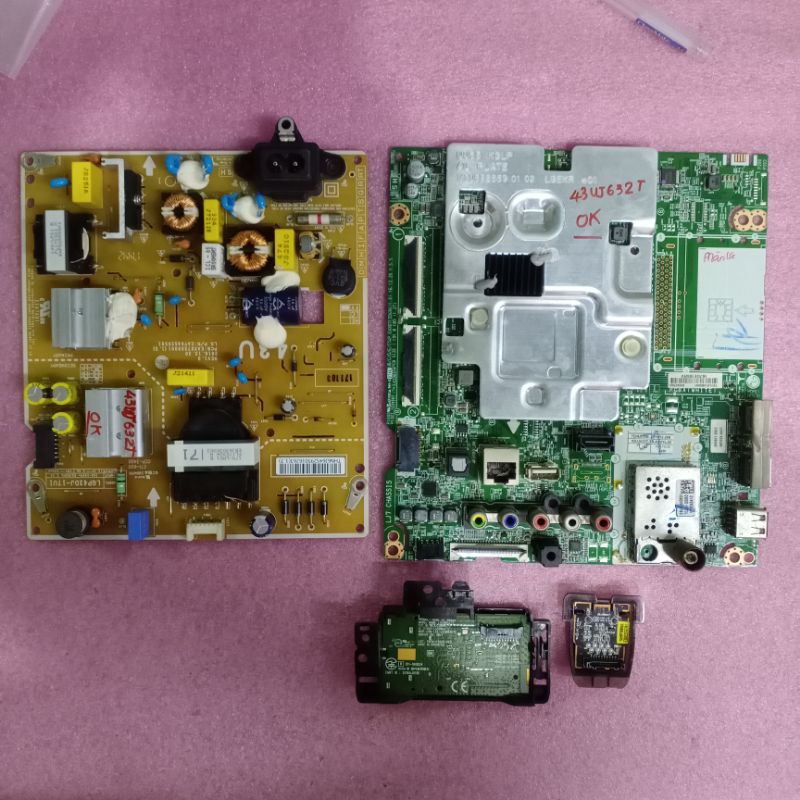 bo mạch tivi LG 43UJ632T,bo xử Lý, khiển, nguồn,main chính, chủ, wifi,bo mắt | Shopee Việt Nam