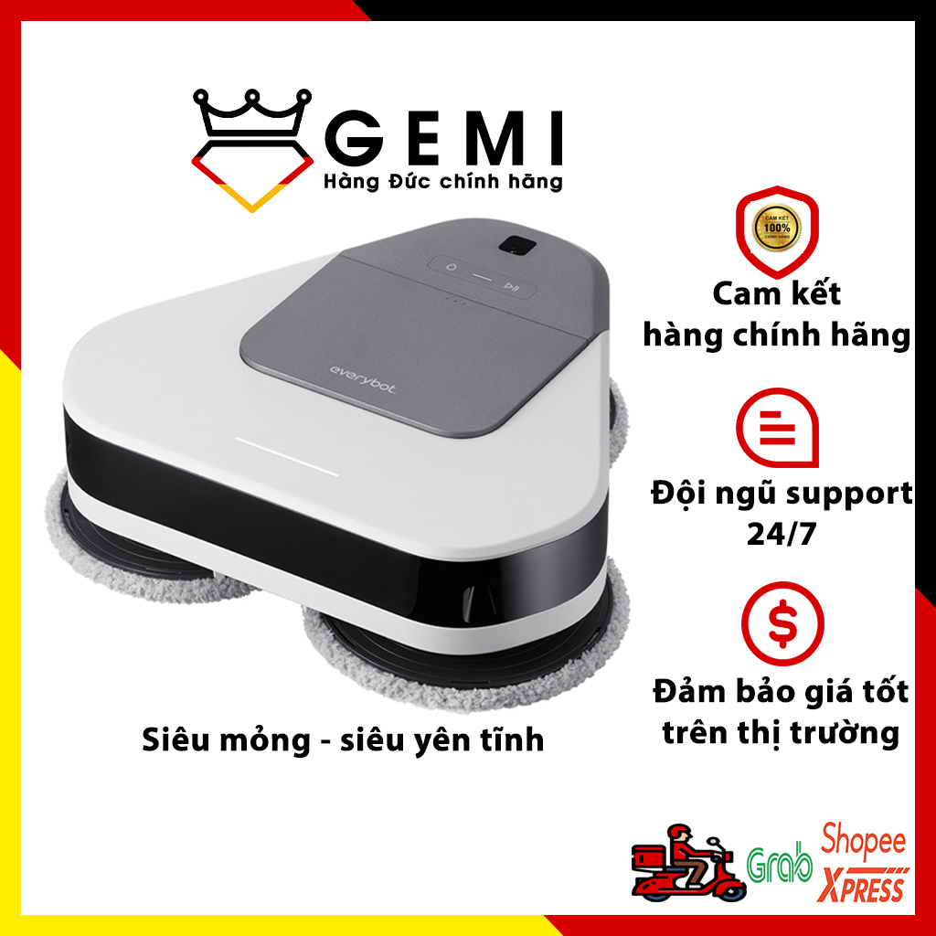 Robot lau nhà thông minh Everybot Evo TS400, TS401, Everybot EDGE [SẢN XUẤT TẠI HÀN QUỐC ...