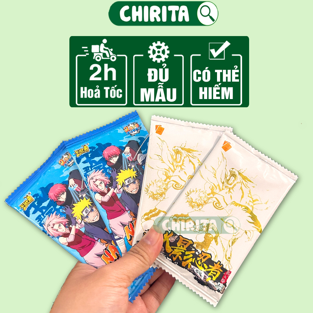 Sét 5 Thẻ Bài Naruto Card CHÍNH HÃNG - Bộ Thẻ Bài Nhân Phẩm Nhân Vật ...