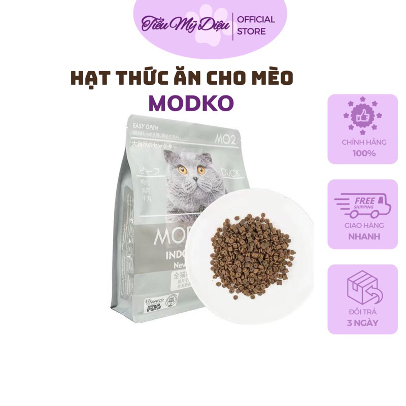 Hạt Cho Mèo Con Modko Thức Ăn Khô Dinh Dưỡng Cho Mèo Bầu Và Mọi Lứa ...