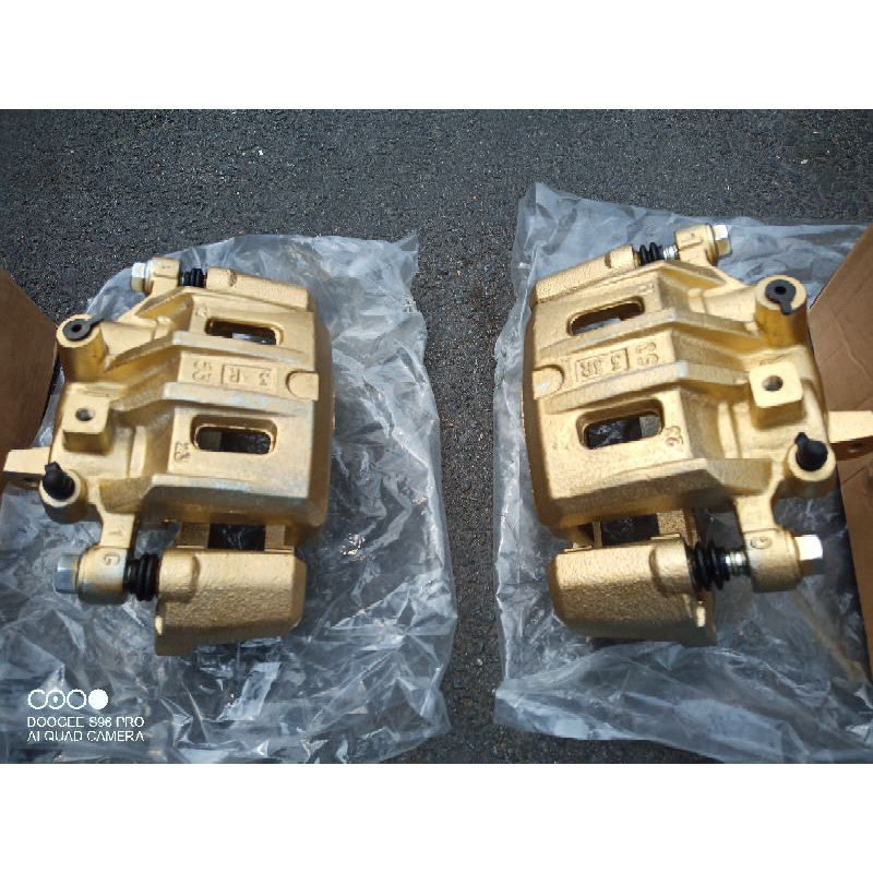 Cụm phanh đĩa trước (Caliper kit front brake) Pajero V33 V43 Mã phụ ...