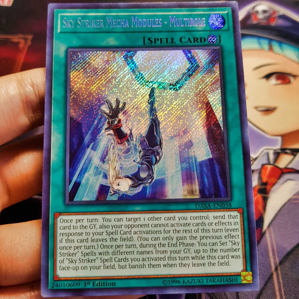 Thẻ bài Yugioh chính hãng | Sky Striker Mecha Modules - Multirole | DASA Secret rare. | Shopee ...