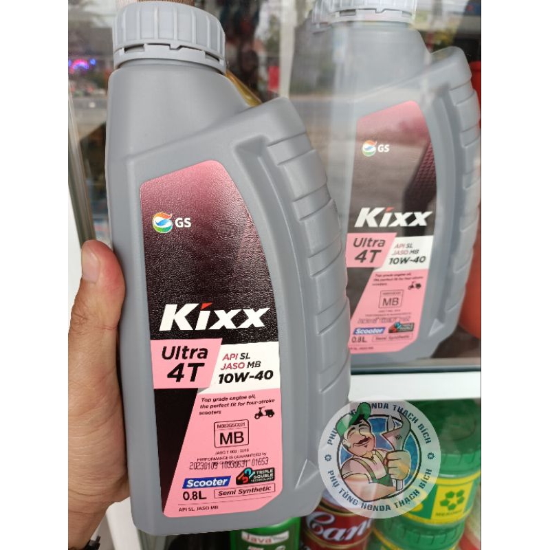 [CAO CẤP] NHỚT KIXX ULTRA 4T 10W40 CHO XE TAY GA, NHẬP KHẨU HÀN QUỐC ...