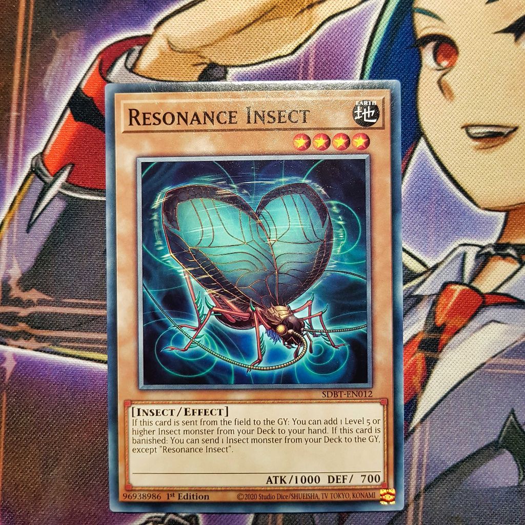Thẻ bài Yugioh chính hãng | Resonance Insect | SDBT Common | Shopee ...